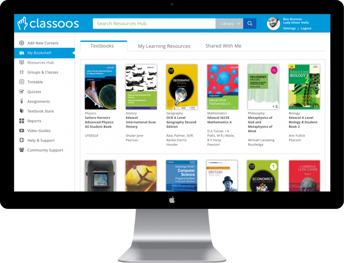 Home page landing 1 | Classoos