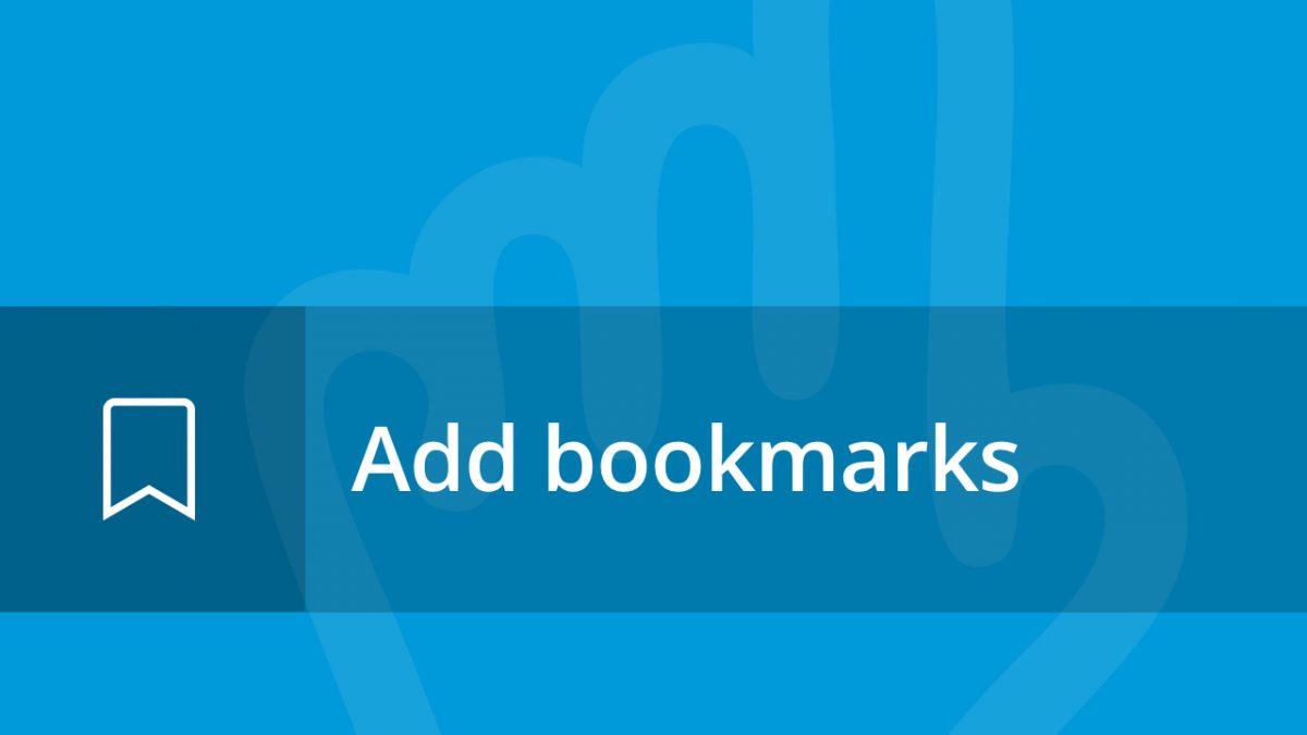 Add bookmarks | Classoos